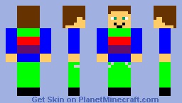 pre-made skin Minecraft Skin