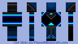 Cyber Commando Minecraft Skin