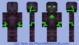ultimate kill bot (Green) Minecraft Skin
