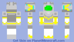 cyber paladin Minecraft Skin