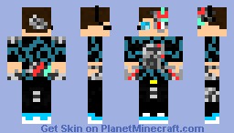 Robotic Boy Minecraft Skin