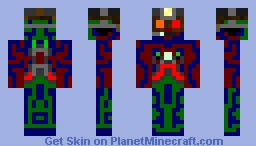 robot soldier Minecraft Skin