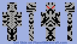 Cyborg Creeper Minecraft Skin