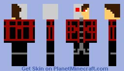 Cyborg thug Minecraft Skin