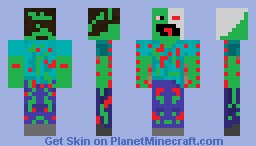 zombie cyborg Minecraft Skin