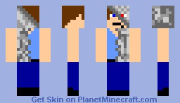 cyborg Minecraft Skin