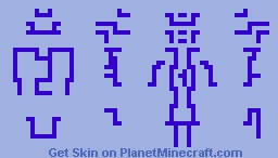 Tronny-Looking Robot Dude Minecraft Skin