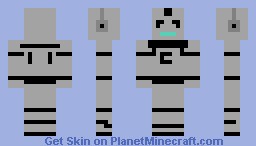 Cyberman Minecraft Skin