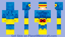 X-Men - Cyclops (Classic Comics) Minecraft Skin