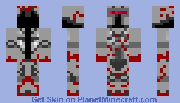 Cylon-Bloodied Minecraft Skin