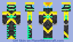 Cyber Warrior Minecraft Skin