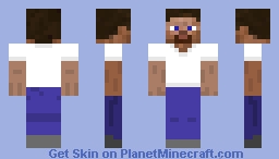 fake steve Minecraft Skin