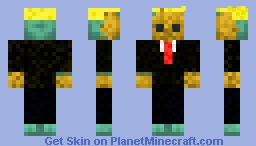 Lumberjack Copper Golem Minecraft Skin