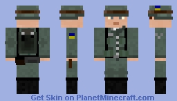 German soldier Minecraft Skin