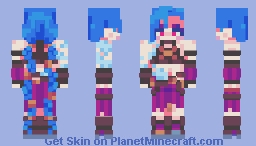 vi - arcane Minecraft Skin