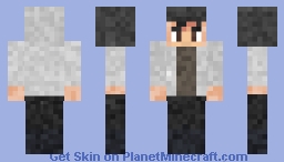 Hero With The Staff with down hood Minecraft Skin