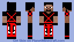 black man Minecraft Skin