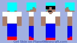 Awesome guy! Minecraft Skin