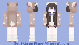 ౨chibi fawn costumeৎ˚₊ ‧₊ Minecraft Skin
