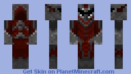 Daedric Armor Revised Minecraft Skin