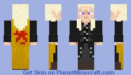 Daemon Targaryen Minecraft Skin