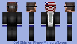 Dallas from Payday (SHADED) Minecraft Skin