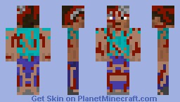 Damaged Survivor Minecraft Skin