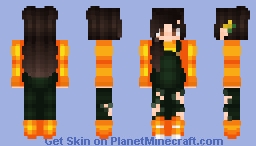 Dandelion - Female Floral Expert Minecraft Skin
