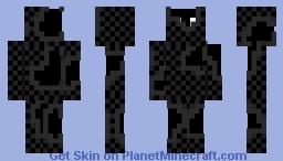 Dark Checkers Creature Minecraft Skin