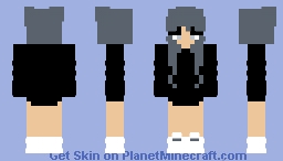 cute black girl Minecraft Skin