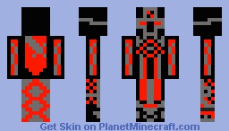 Dark knight Minecraft Skin