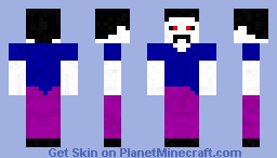 Dark steve Minecraft Skin