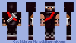 Dark Fighter Minecraft Skin