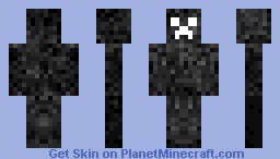 Dark Creeper Minecraft Skin