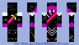 Dark elf Minecraft Skin