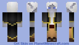 Dark Elf man Minecraft Skin