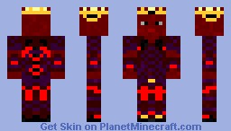 dark guard prince Minecraft Skin