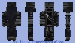 Withered Dark Math Minecraft Skin