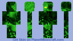 Darkness Green Steve (Biwonics) Minecraft Skin