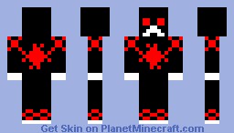 dark shadow stalker Minecraft Skin