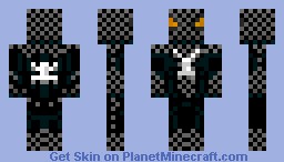 The Amazing Spider-man (symbyote) Minecraft Skin