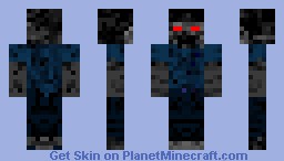 Dark Steve (updated) Minecraft Skin