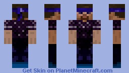 dark steve Minecraft Skin