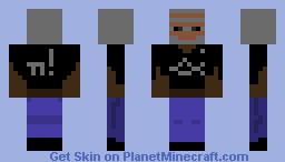 Dark Steve Minecraft Skin