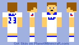 David Beckham (LA Galaxy Soccer/football) Minecraft Skin