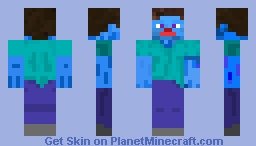 Zombie Dawn Of The Dead Steve Minecraft Skin