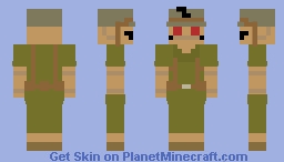 Dcu: G.I Robot (Creature Commandos) Minecraft Skin
