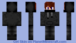 Black hoodie huy Minecraft Skin