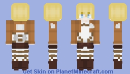 Armin Arlert Minecraft Skin