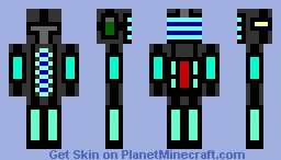 dead space hd skin Minecraft Skin